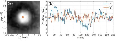 Tracking Of A Trapped Particle Using Digital Video Microscopy A Download Scientific Diagram