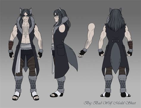 Big Bad Wolf Model Sheet By Gothikangelica On Deviantart