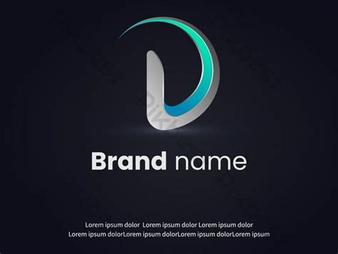 Detail Desain Huruf D Koleksi Nomer 31