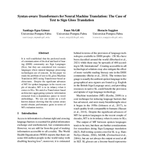 Syntax Aware Transformers For Neural Machine Translation The Case Of