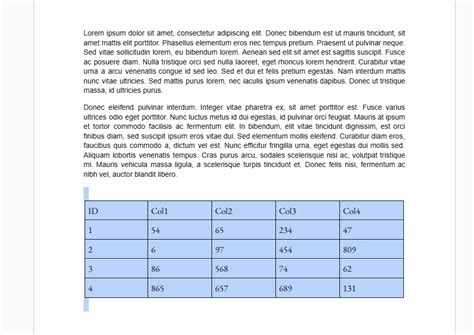 How To Move A Table In Google Docs Sheets For Marketers