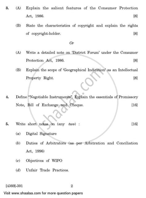 Business Regulatory Framework Mercantile Law Bachelor Of Commerce B Rd Year