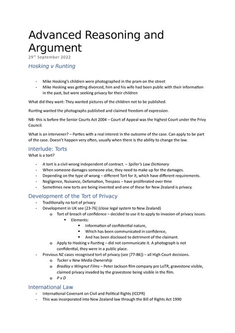 Advanced Reasoning And Argument Advanced Reasoning And Argument 29 T