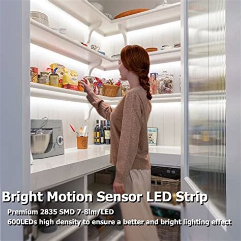 5m Daylight White Motion Sensor Led Strip