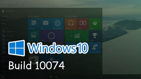 Installing Windows 10 Build 10074 Youtube