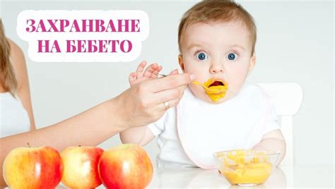 Захранване на бебе МамаЗнае