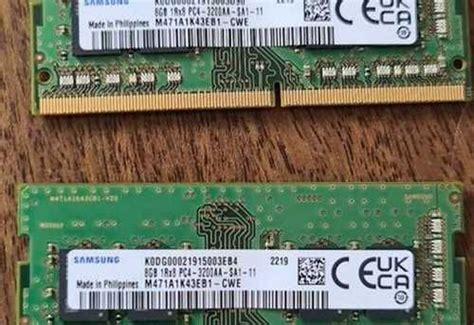 Оперативная память Ddr5 Samsung 8gb в наличии 2шт Москва Комьютерные
