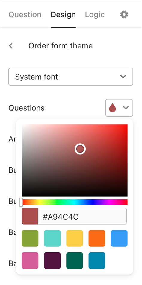 Apply A Theme To Your Typeform Help Center Typeform