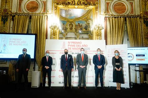 La Cámara de Comercio entrega el Premio Pyme del Año de Madrid a una