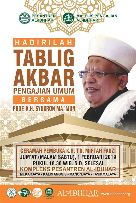 Contoh Susunan Acara Pengajian Akbar Dan Pengajian Ru