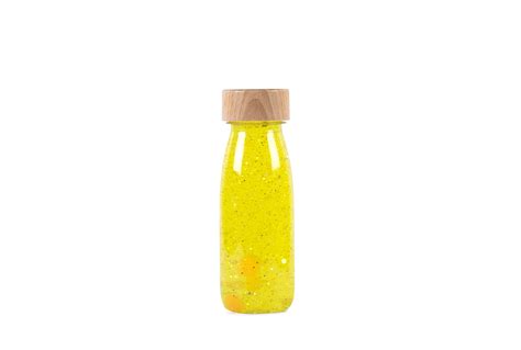 Bouteille Sensorielle Flottante Jaune Alt Petite Enfance