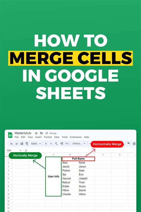 How To Merge Cells In Google Sheets Quick And Easy Guide Tiner
