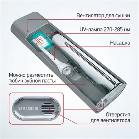 Электрическая зубная щетка Yamaguchi Smile Expert Travel - купить по ...
