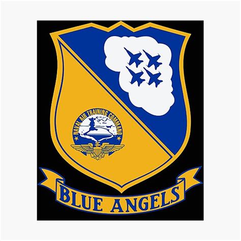 Us Navy Blue Angels Seal Essential T Shirtpng Photographic Print For