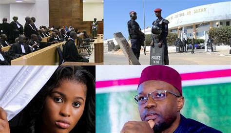 Direct Procès Ousmane Sonko Adji Sarr la demande de renvoi rejetée