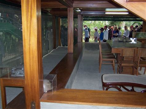 Ho Chi Minh Stilt House Ground Floor Vietnam War Travels