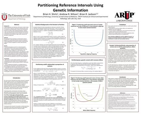 Ppt Partitioning Reference Intervals Using Genetic Information Powerpoint Presentation Id