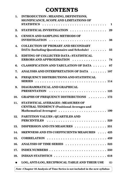 Statistical Analysis Book Bcom Iiird Year By Dr Sm Shukla