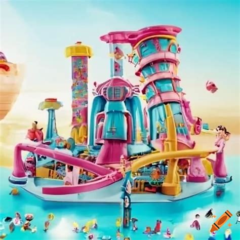 Image Of Mattel Theme Park On Craiyon