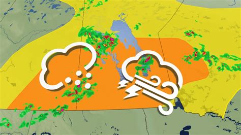Severe Storm Threat Damaging Risks Persists On The Prairies The