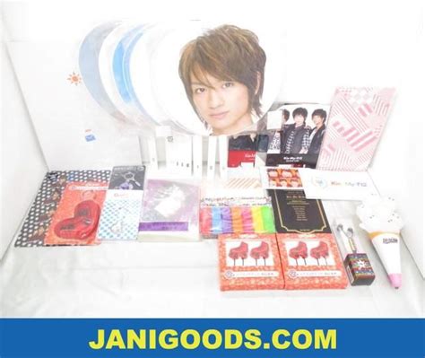Kis My Ft2 グッズセット ローラーチャームイヤホンうちわ 等 Good Live Tourいくぜ Kis My World