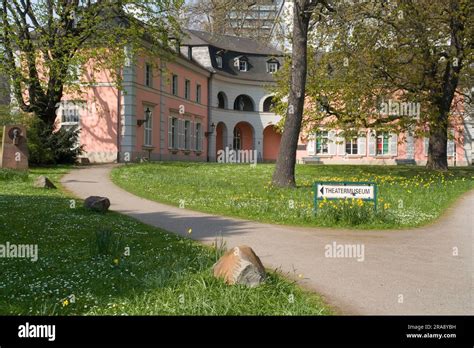 Theatre Museum Hofgarten Park Duesseldorf North Rhine Westphalia