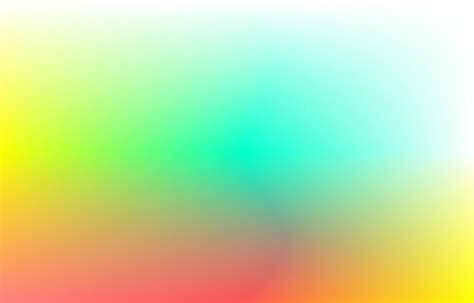 Gradient Mesh Background With White Green Orange Yellow Color Smooth Gradient Vector