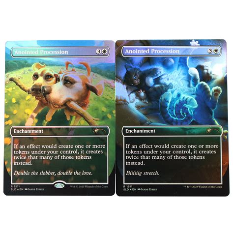 Anointed Procession 1511 Secret Lair Drop Sld Double Foil Mtg Proxy