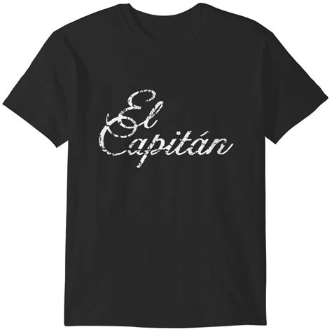 El Capitan Vintage White Sailing T Shirts Sold By Guodong Zhao Sku