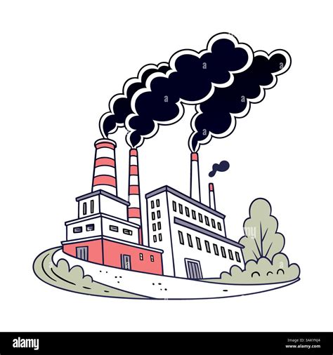 Air Pollution Vector Illustration Stock Vector Image And Art Alamy