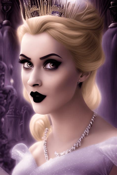 Princess Cinderella Face K Graphic Creative Fabrica