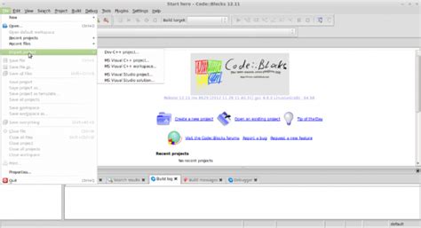 Vývojové Prostředí Codeblocks Linux Mint Czandsk