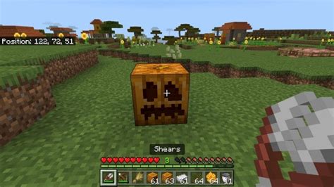 How To Make A Carved Pumpkin In Minecraft Spook Em Up Gamegrinds
