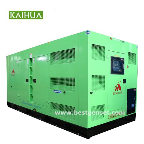 Soundproof Type 375kva300kw Cummins Diesel Generator Set Ccec Diesel