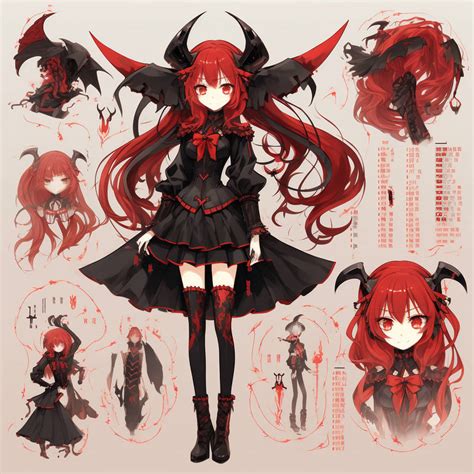 Open Demon Theme Anime Girl Ai Adopt By Reed2929 On Deviantart