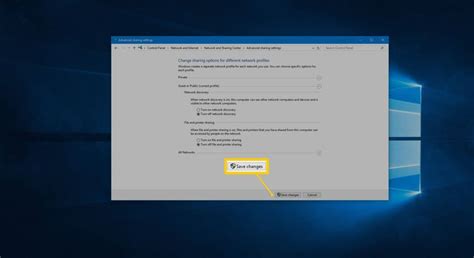 Enable Or Disable File And Printer Sharing In Windows