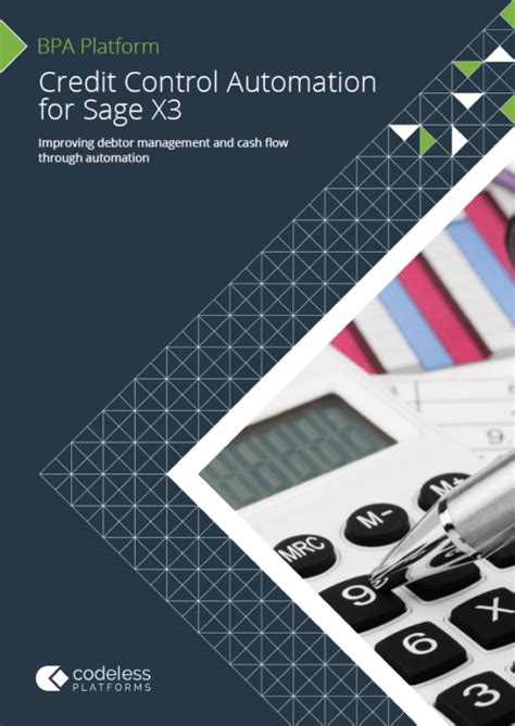 sage x3 credit control software codeless platforms