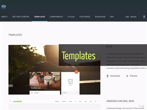 introduction to material design lite mdl ppt