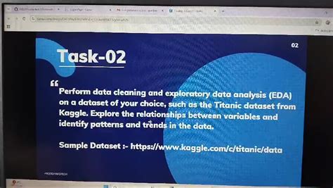 Nare Venkata Murali Krishna On Linkedin Exciting News 🚀 Just Completed Task 2 Of My Data