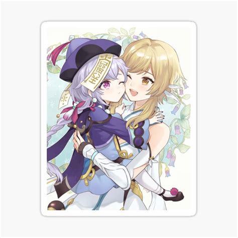 Qiqi Genshin Impact Sticker For Sale By Silviarts Redbubble