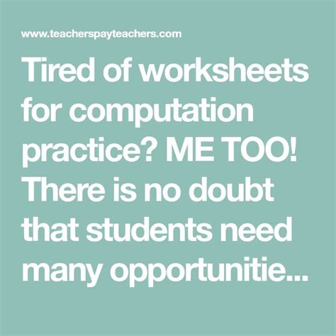 Addition And Subtraction With Regrouping Computation Activities And
