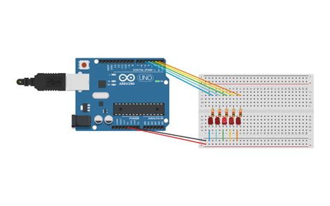 Circuit Design Arduino Uno 2 Tinkercad