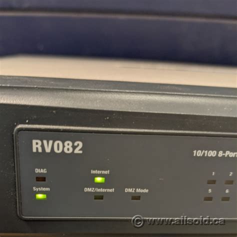 Linksys Cisco Rv082 10 100 8 Port Vpn Router Allsold Ca Buy And Sell Used Office Furniture Calgary