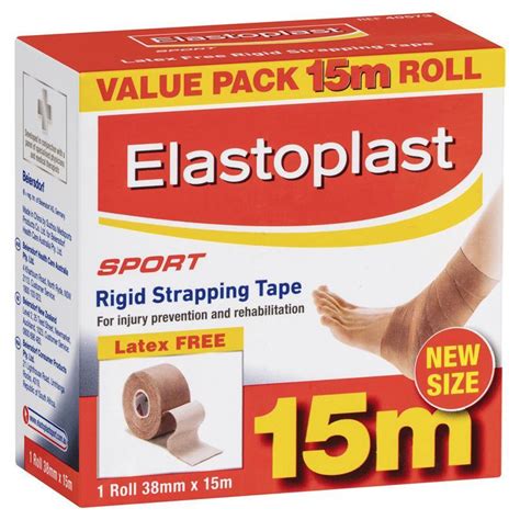 Elastoplast Sport Rigid Strapping Tape 38mm X 15m Nz