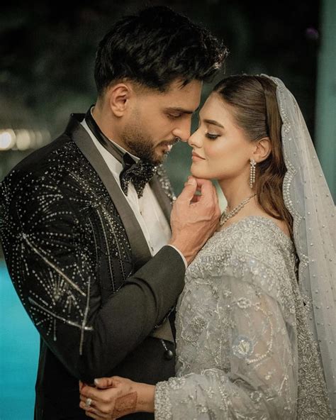 Omer Shahzad And Shanzey Lodhi Hd Photoshoot From Their Reception