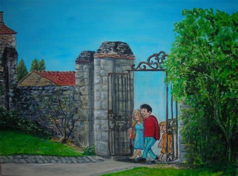 Peinture Promenade Dans Le Parc