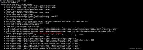记录压测时阿里druid获取数据源连接阻塞的bug druid 阻塞 csdn博客