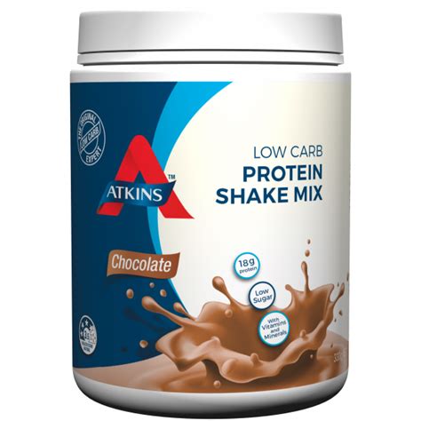 Chocolate Shake Mix Atkins Low Carb Diet