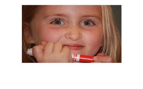 Creepy Crayon Girl Blank Template Imgflip