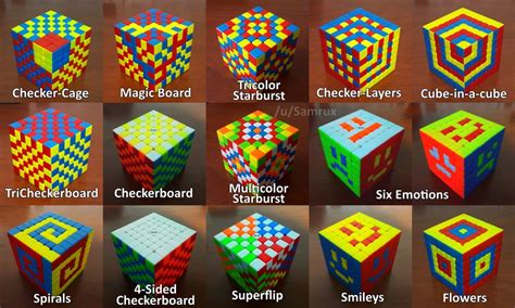 Fourteen Pretty Patterns On A 7x7 With Instructions R Cubers